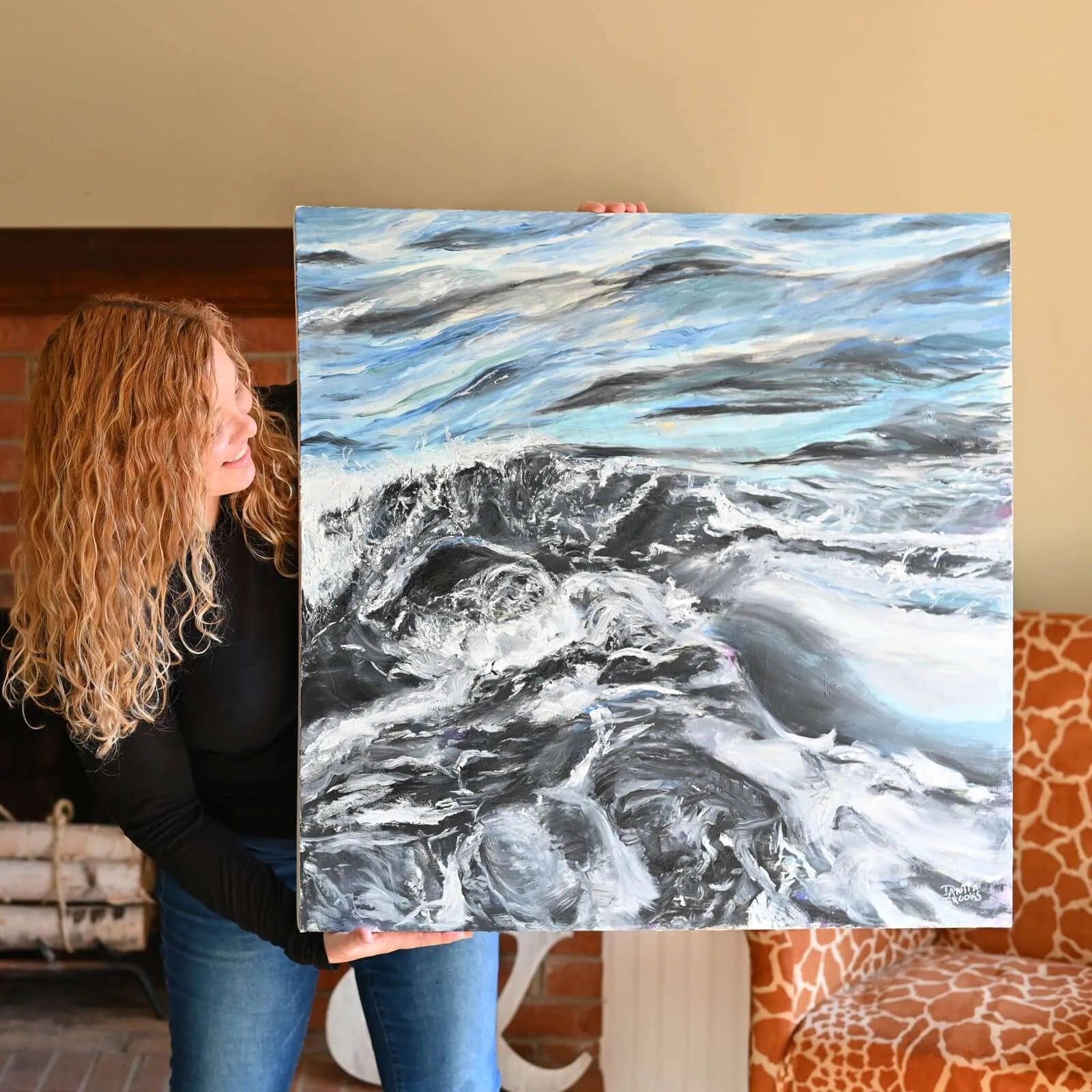 Ocean Paintings – Danita Brooks Studio | Original Coastal Art + Nursery ...